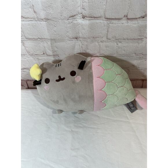 Gund | Toys | 26 Gund Pusheen Cat Mermaid With Star 12 Plush Stuffed ...